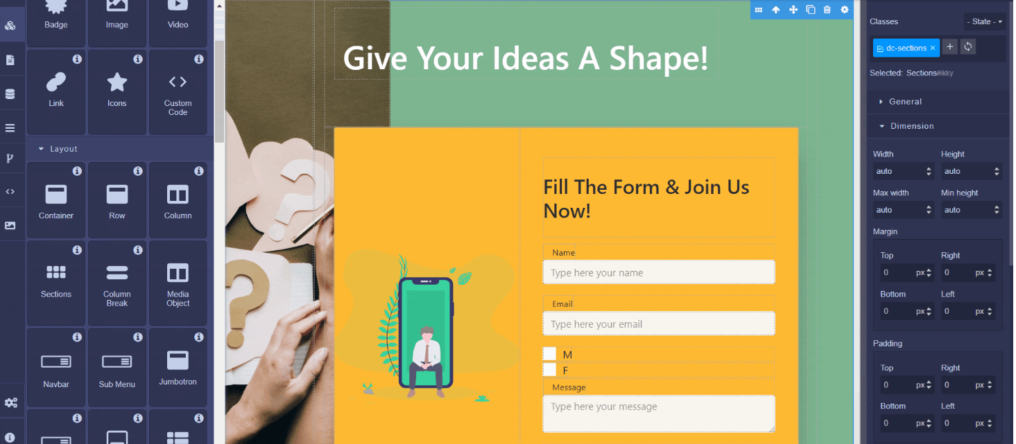 Best no-code app builder that lets you export code
