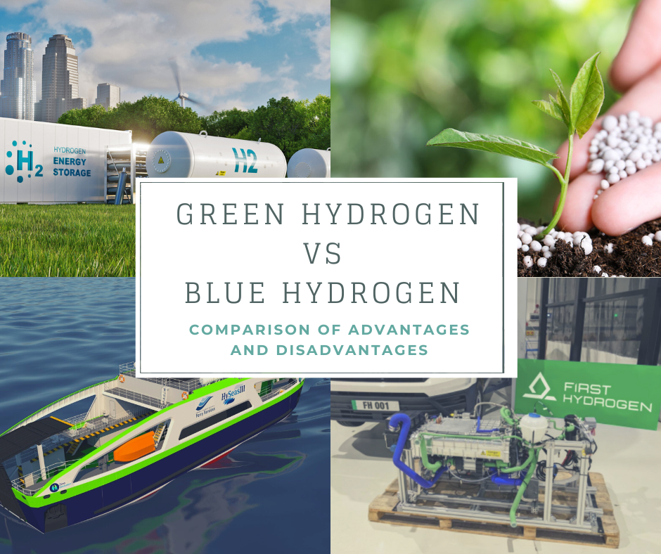 Comparing Green Hydrogen Vs Blue Hydrogen 